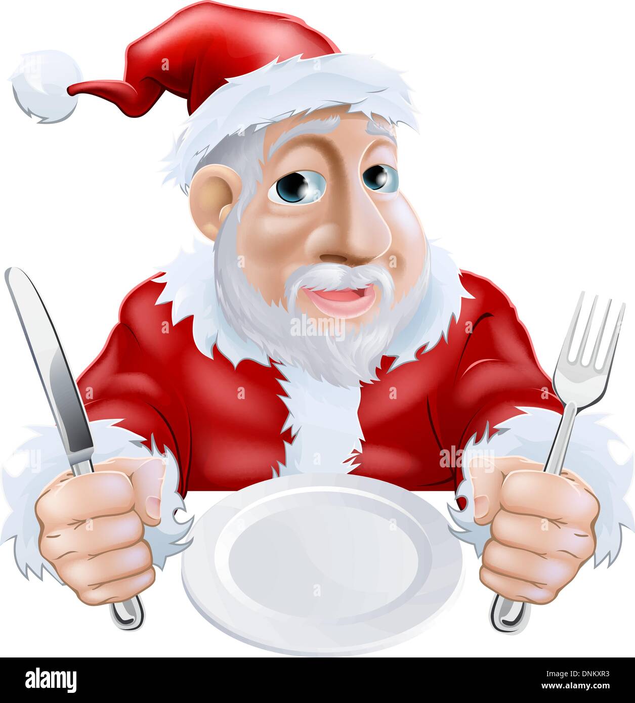 Festive dinner isolated cartoon Stock Vector Images - Alamy