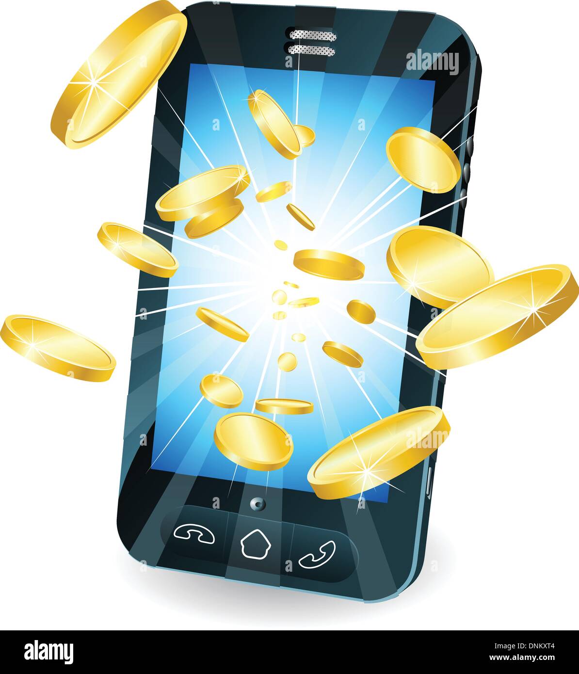 Money in money out app Stock Vector Images - Alamy