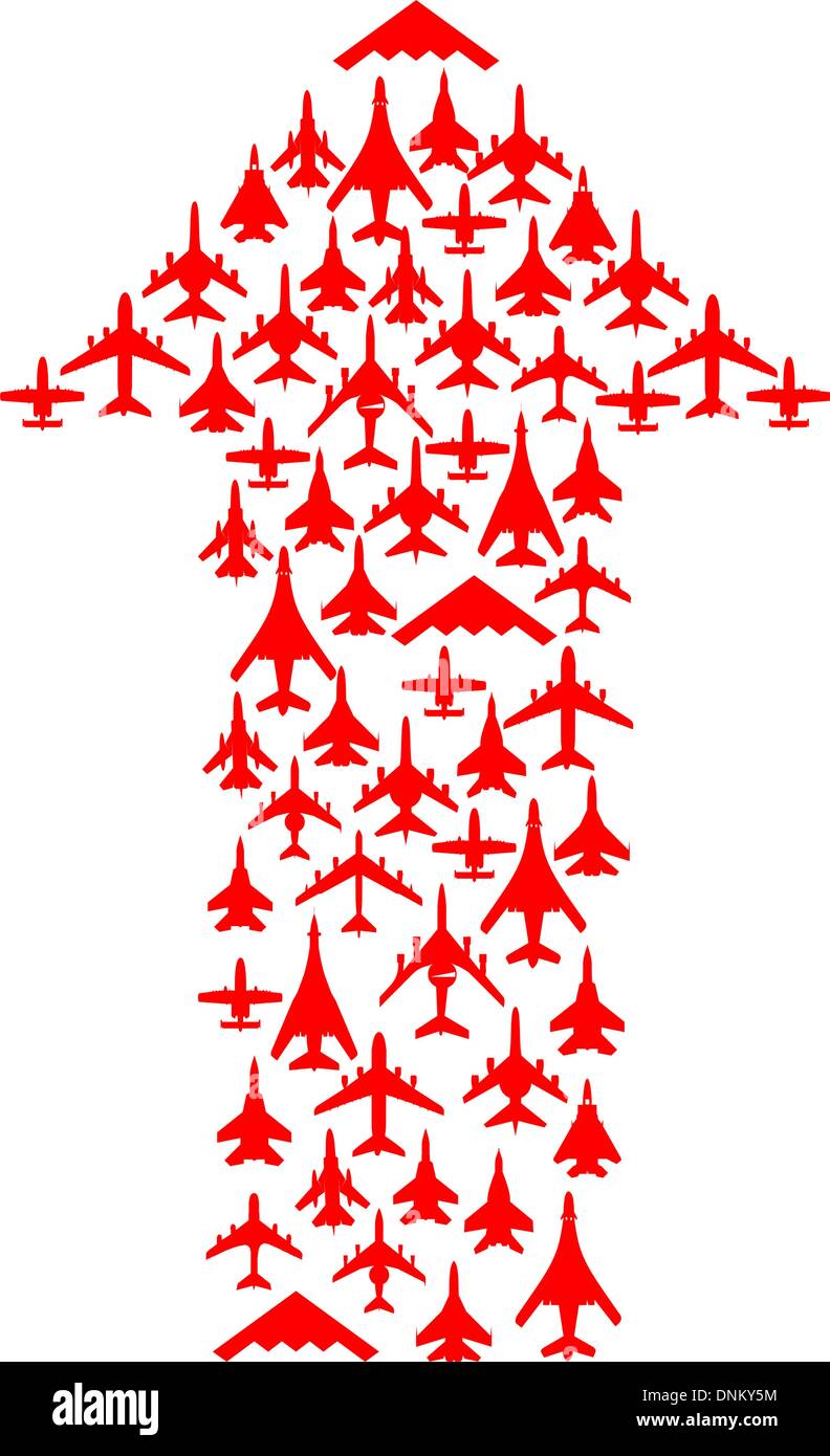 Military planes flying Stock Vector Images - Alamy