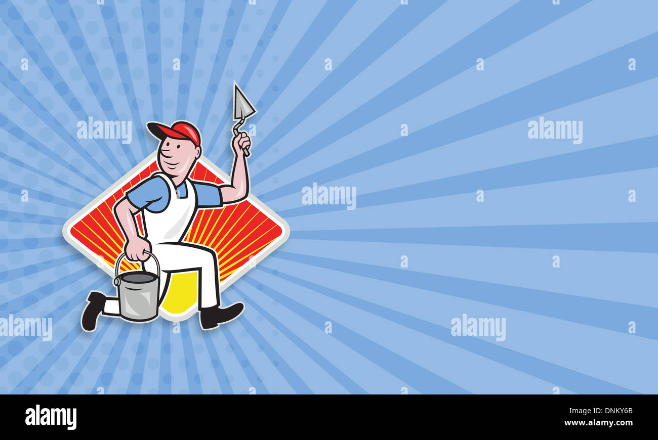 Plastering Business Cards Templates