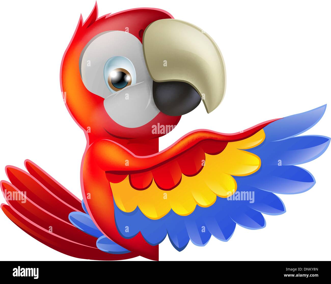 Red blue macaw Stock Vector Images - Alamy