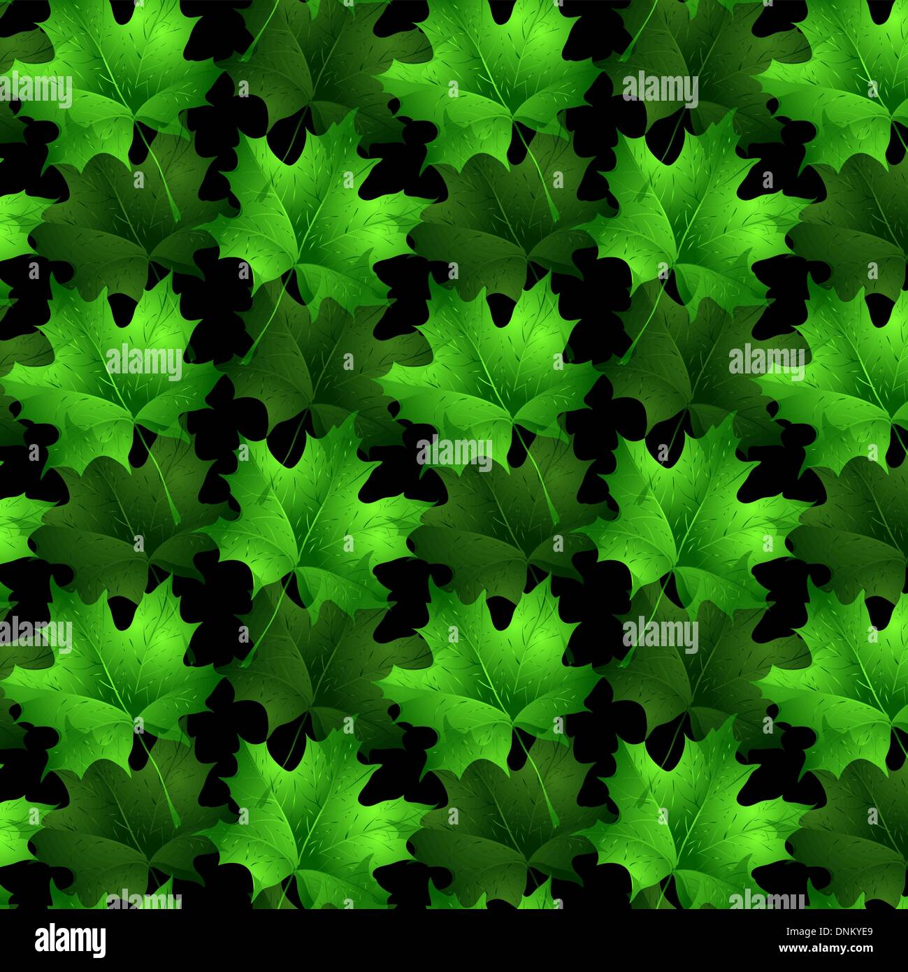 Seamless wallpaper pattern from abstract smooth forms, vector Stock ...