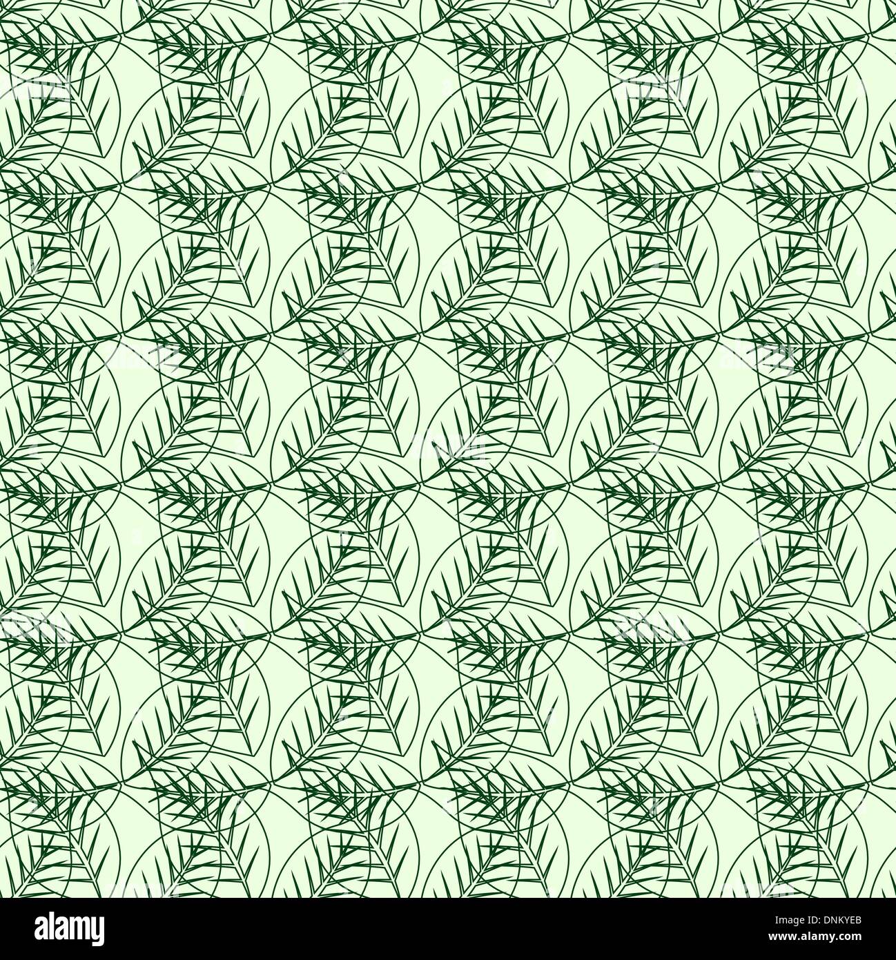 Seamless wallpaper pattern from abstract smooth forms, vector Stock ...