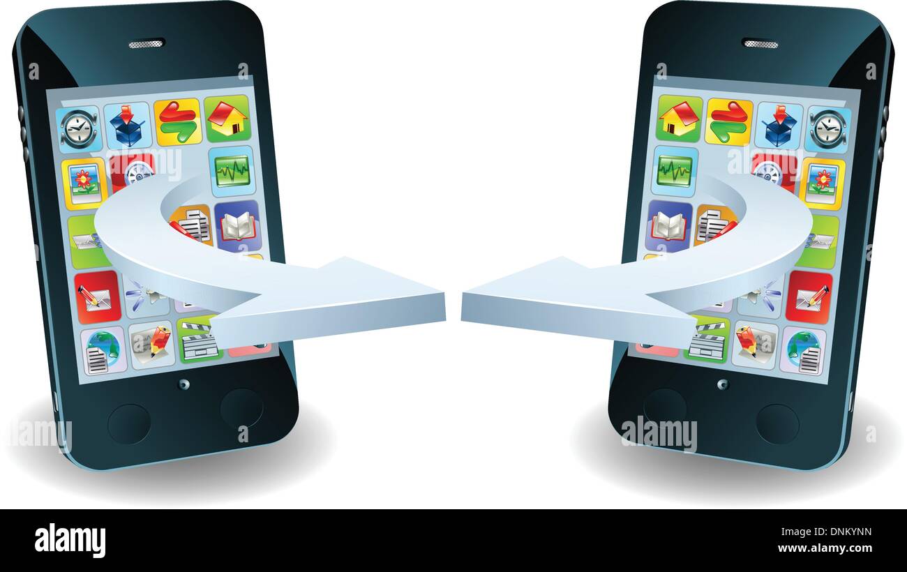 The wireless technology Stock Vector Images - Alamy