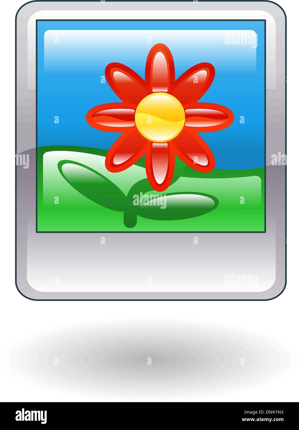 Blossom flower photo Stock Vector Images - Alamy