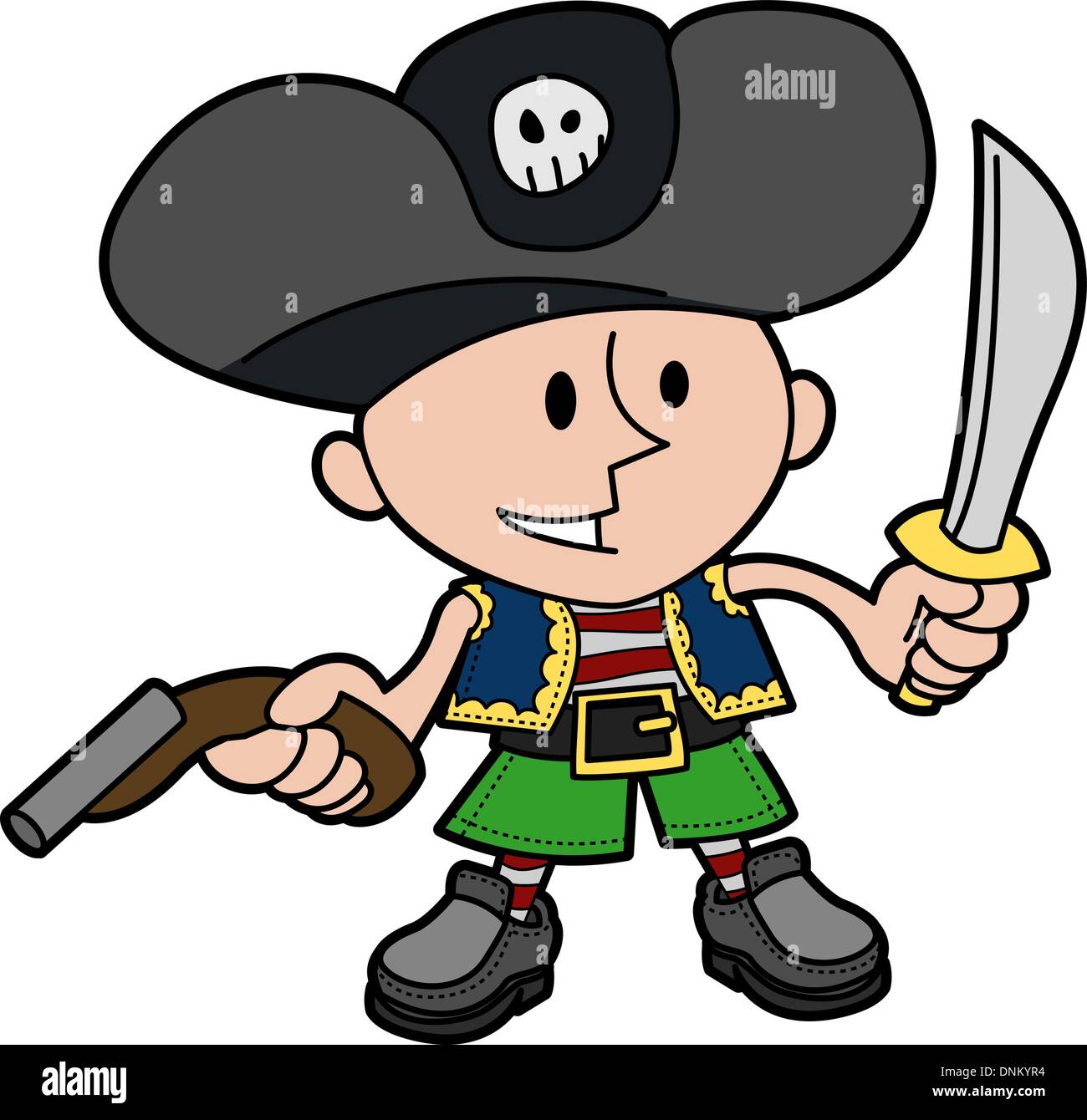 Pirate Boy Clipart