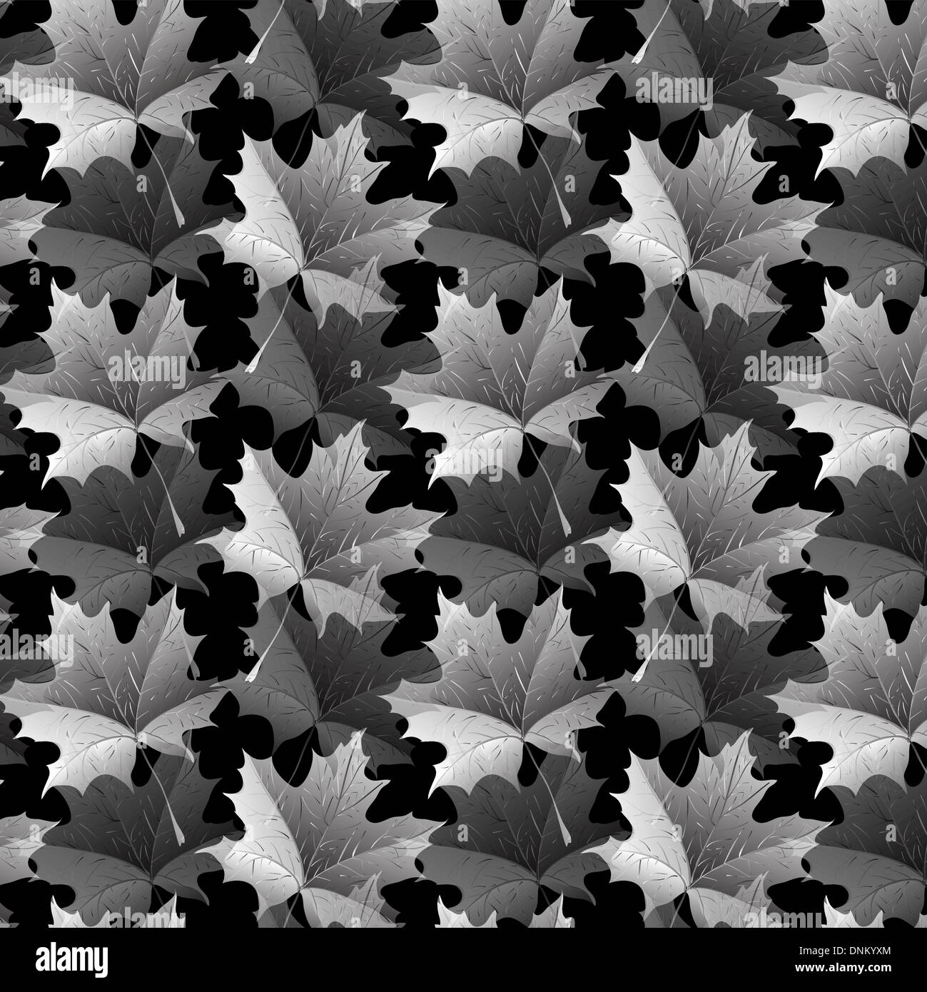 Seamless wallpaper pattern from abstract smooth forms hi-res stock ...