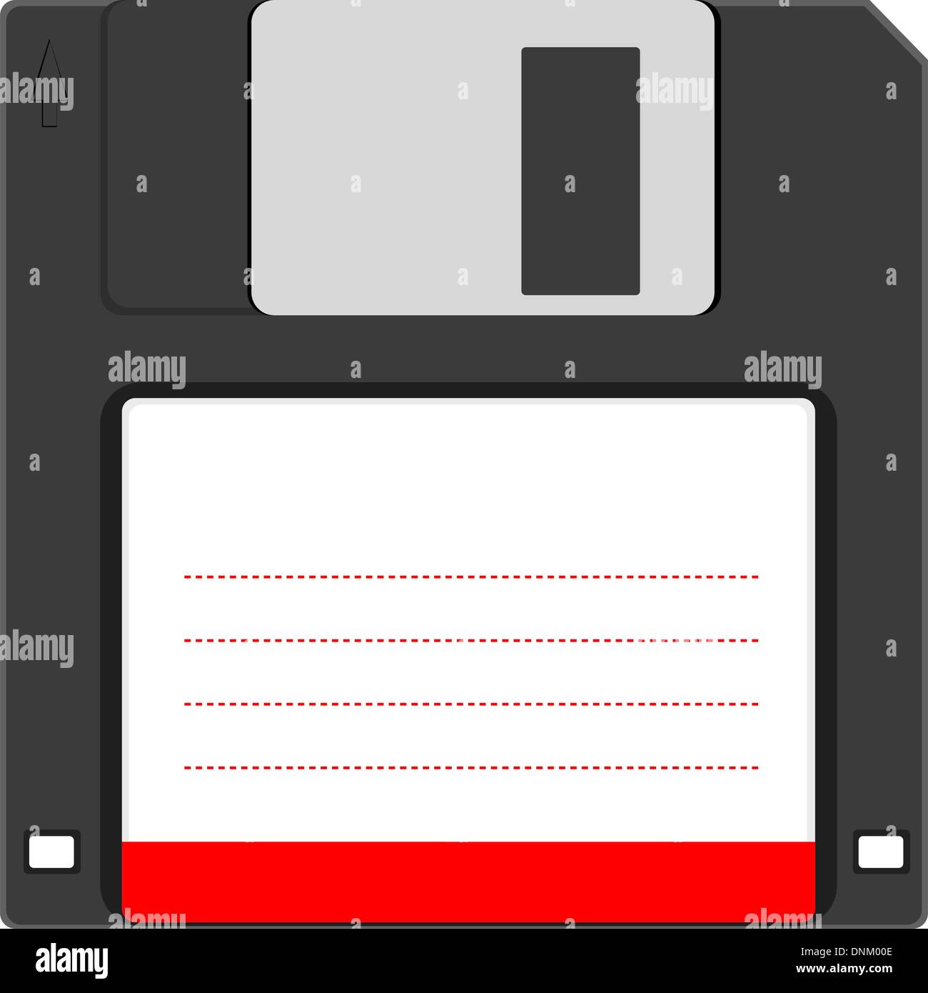 Old floppy disc for computer data storage Stock Vector Image & Art - Alamy