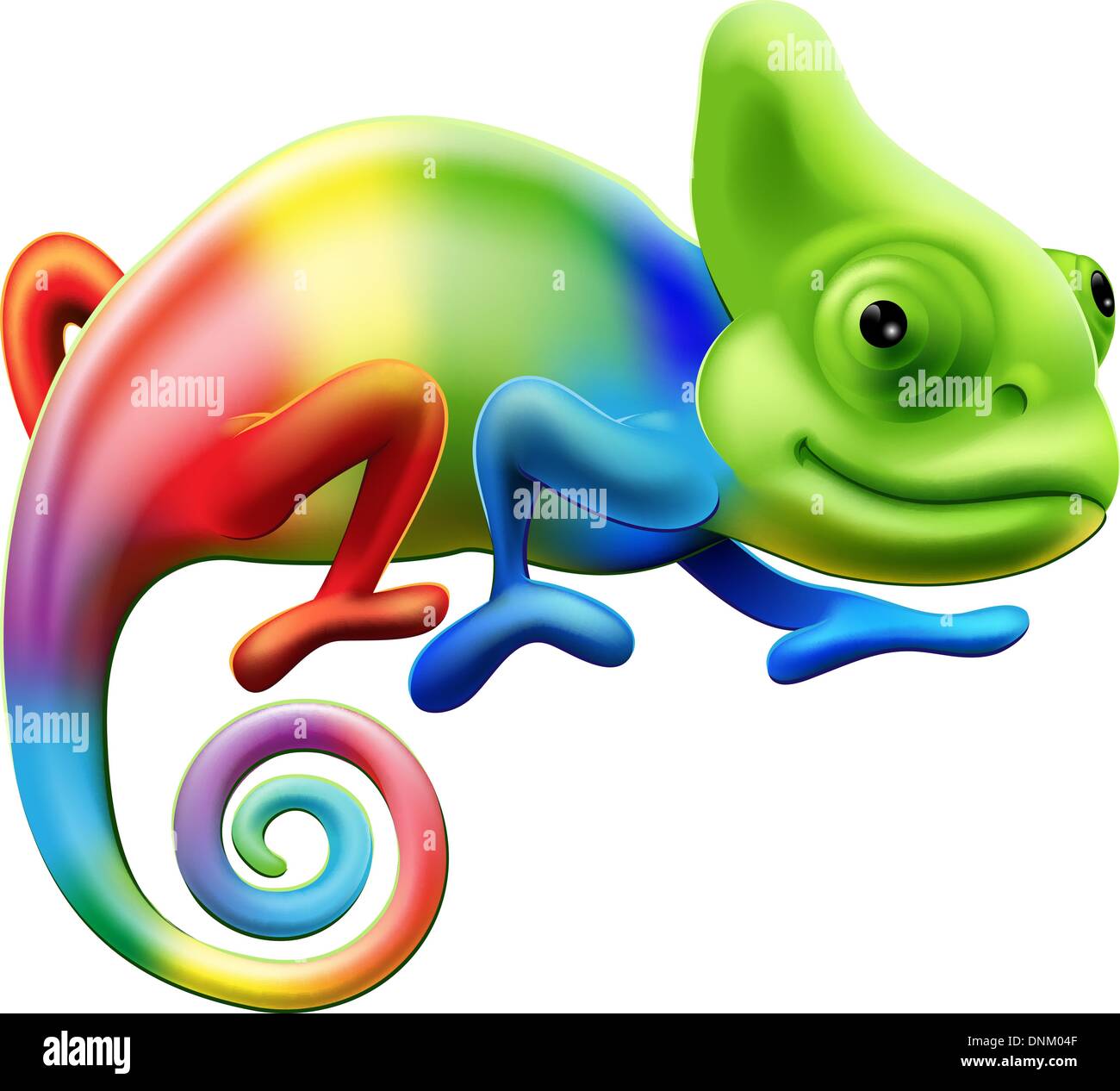 Cartoon chameleon set hi-res stock photography and images - Alamy
