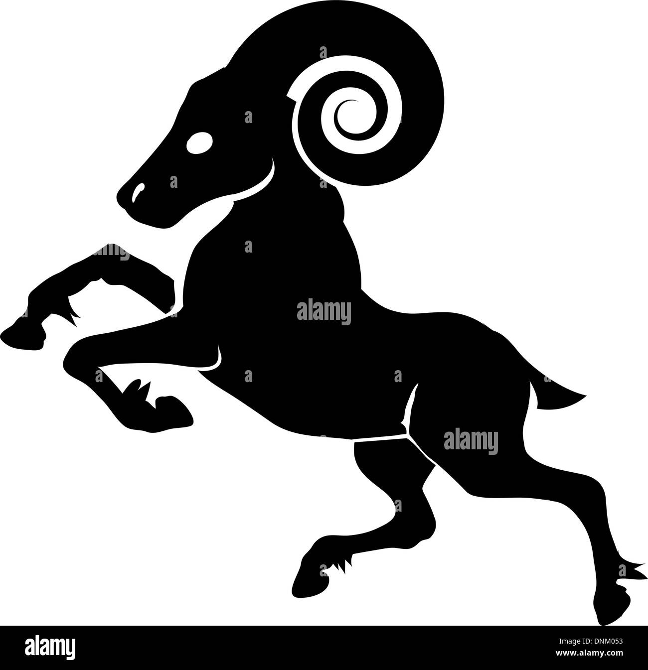 Rearing sheep Stock Vector Images - Alamy