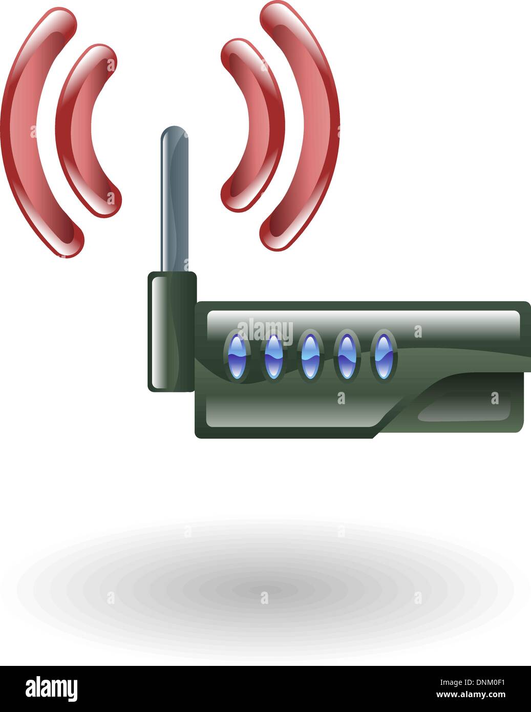 Illustration of a router Stock Vector Image & Art - Alamy