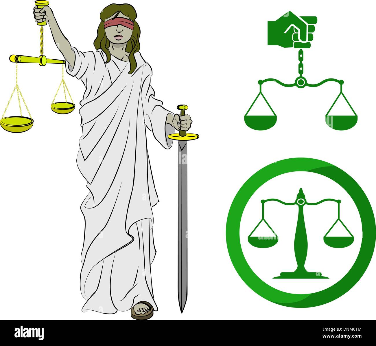 Scales balance house Stock Vector Images - Alamy