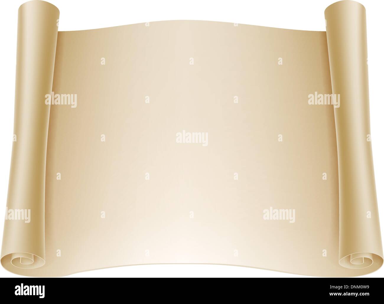 Rolled up document Stock Vector Images - Alamy