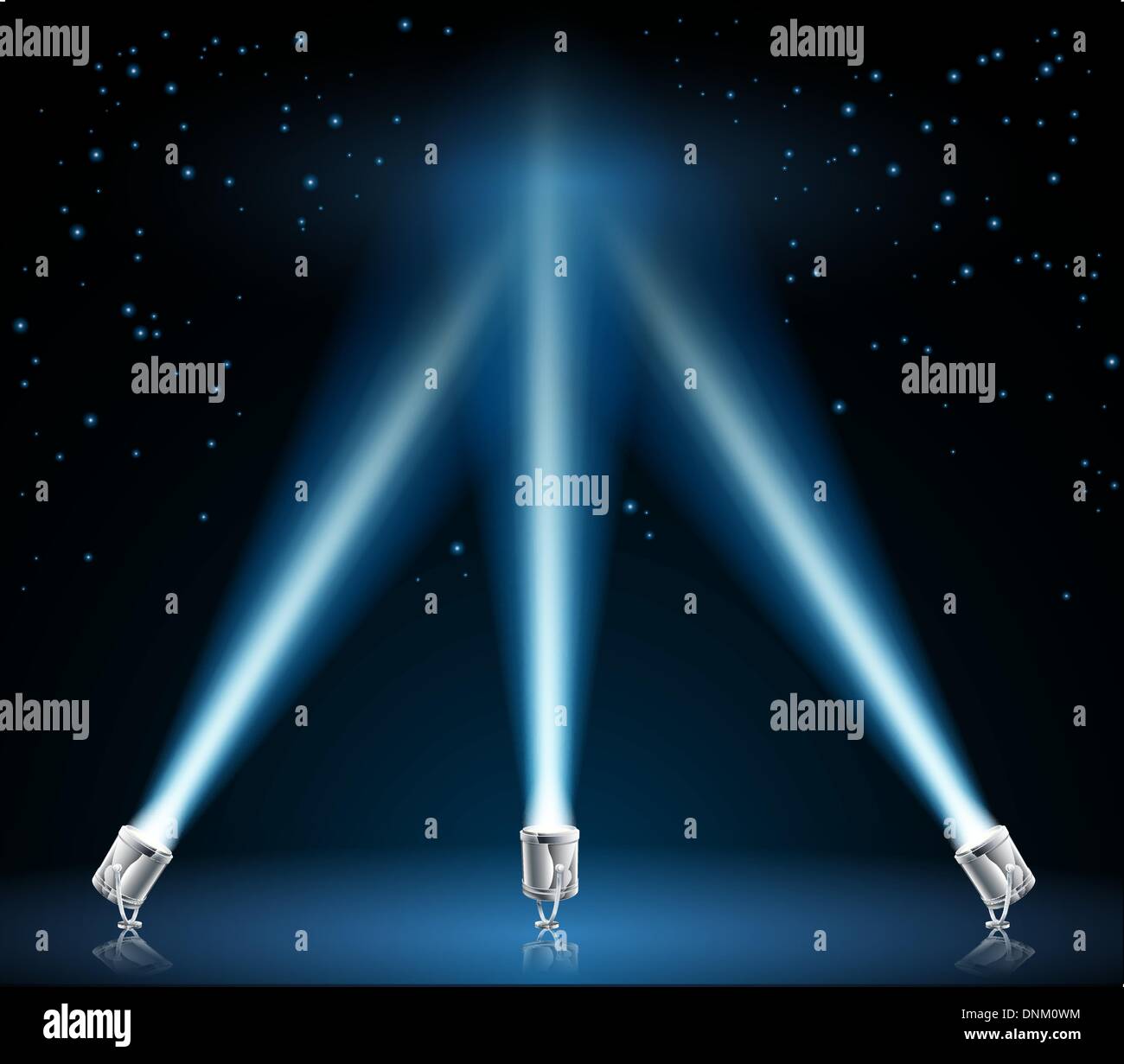 Searchlights sky Stock Vector Images - Alamy