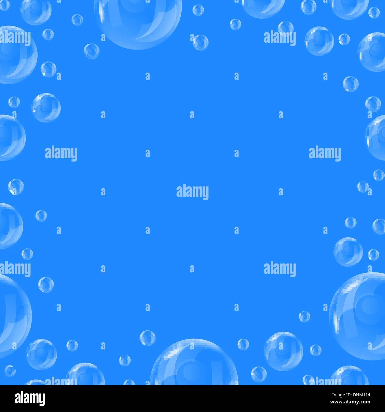 Frame of beautiful bubbles Stock Vector Image & Art - Alamy