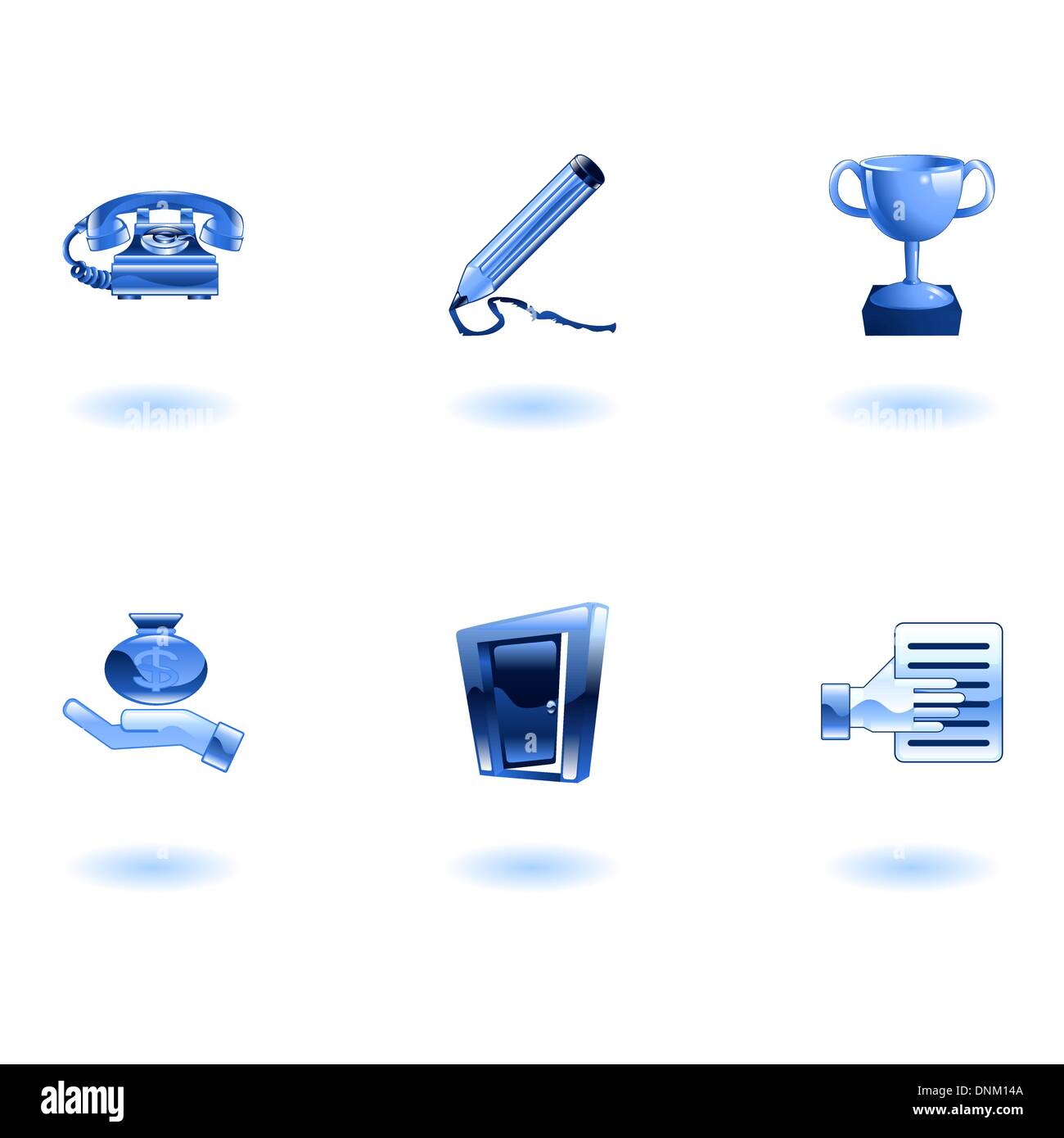 Door open hand office Cut Out Stock Images & Pictures - Alamy