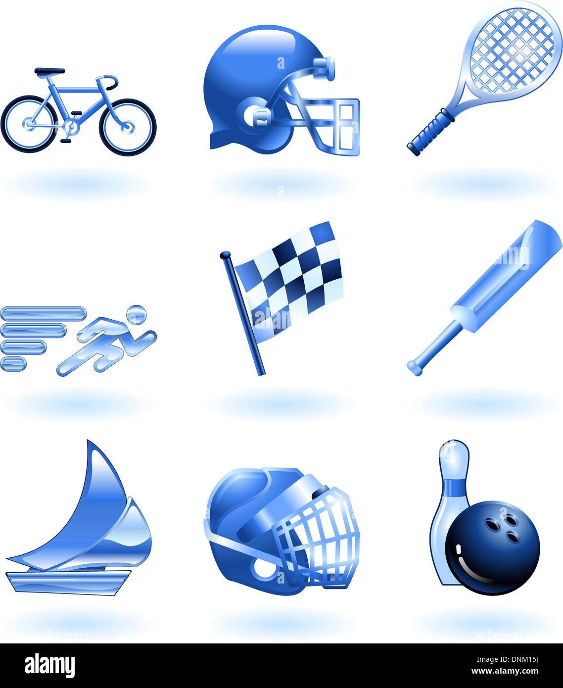 Cricket design elements Stock Vector Images - Alamy