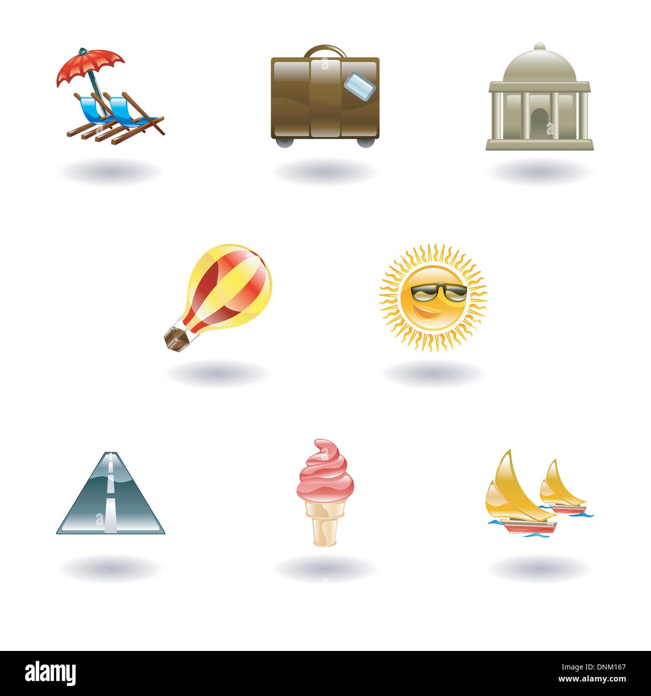 A travel and tourism web icon set Stock Vector Image & Art - Alamy