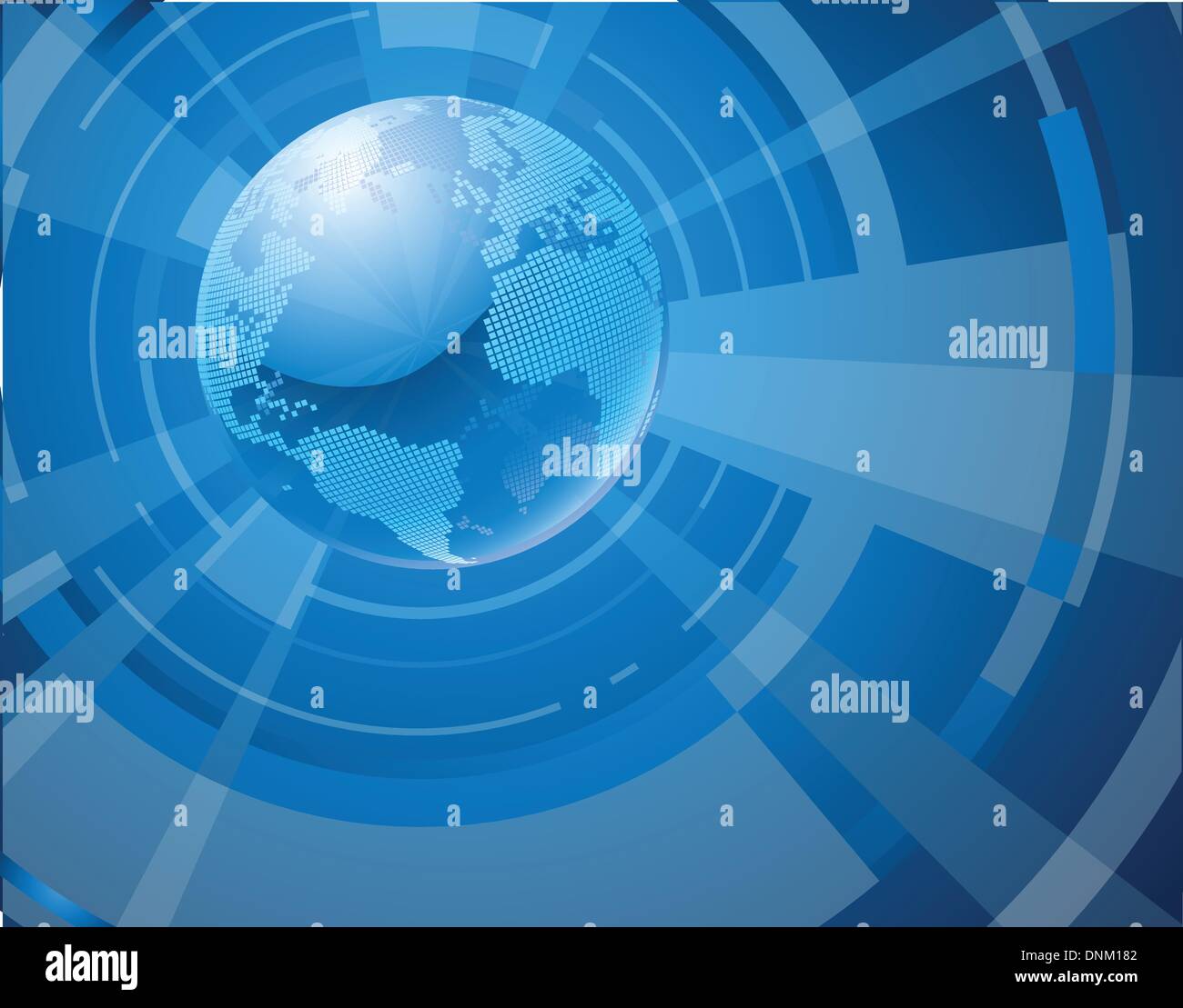A dynamic 3d world globe background Stock Vector Image & Art - Alamy