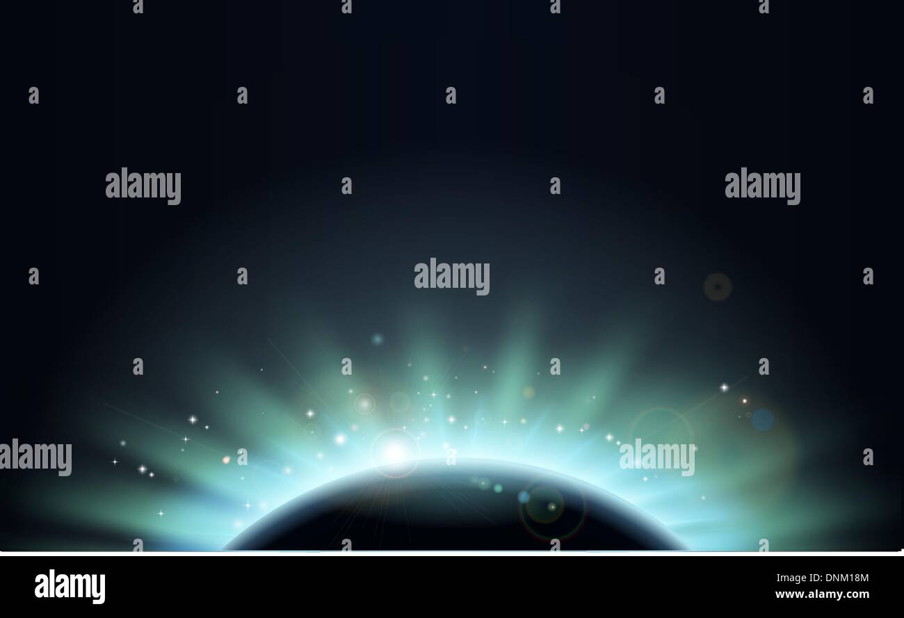 Light behind darkness Stock Vector Images - Alamy
