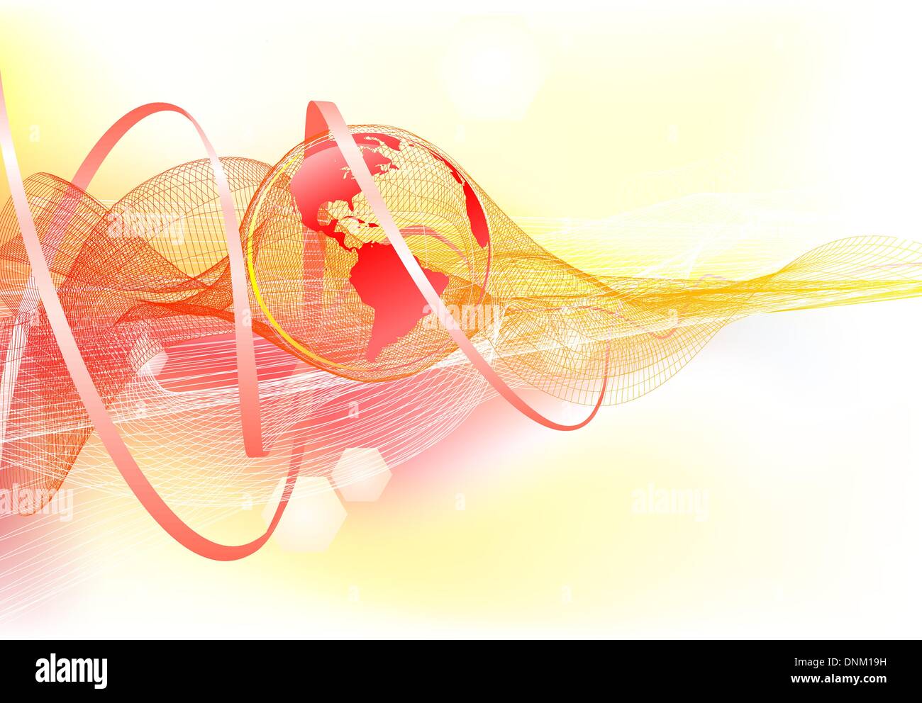 Abstract corporate business background with world globe Stock Vector ...