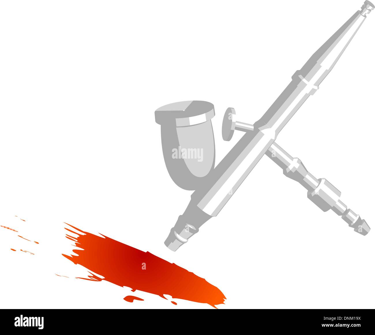 an illustration of an airbrush painting Stock Vector Image & Art - Alamy