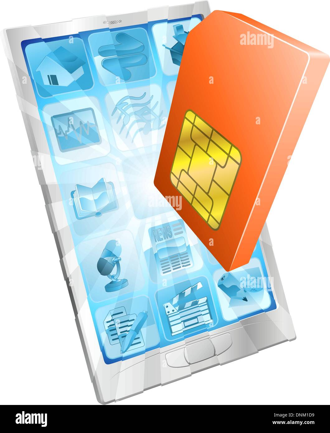 Subscriber identification module hi-res stock photography and images ...