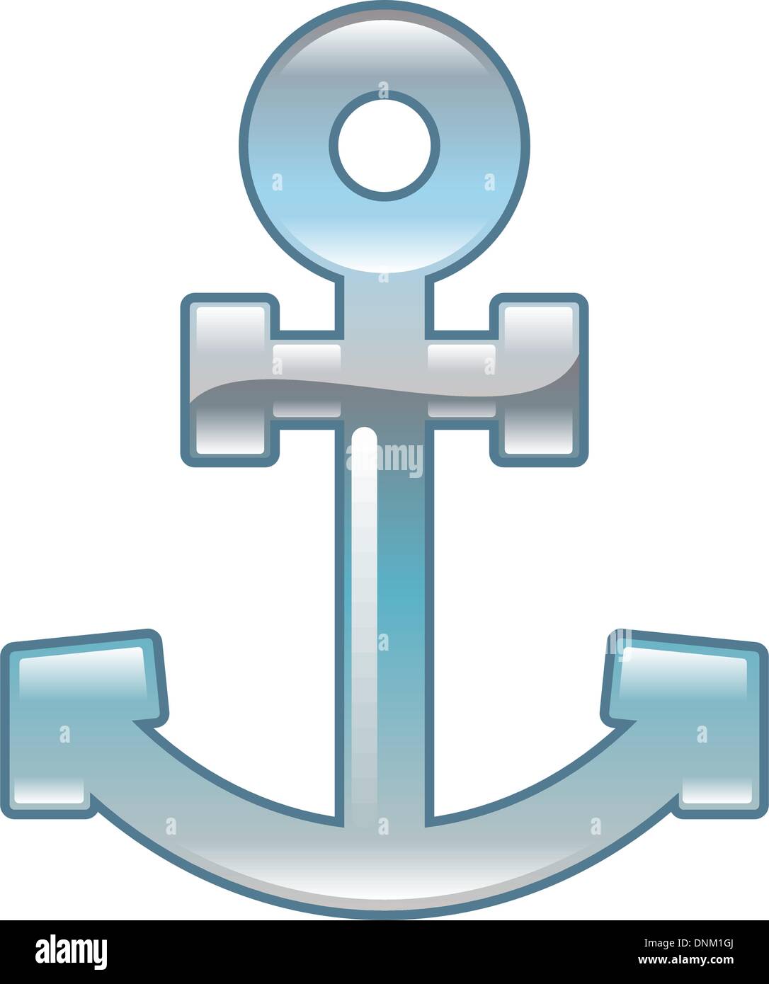 Anchor image Stock Vector Images - Alamy