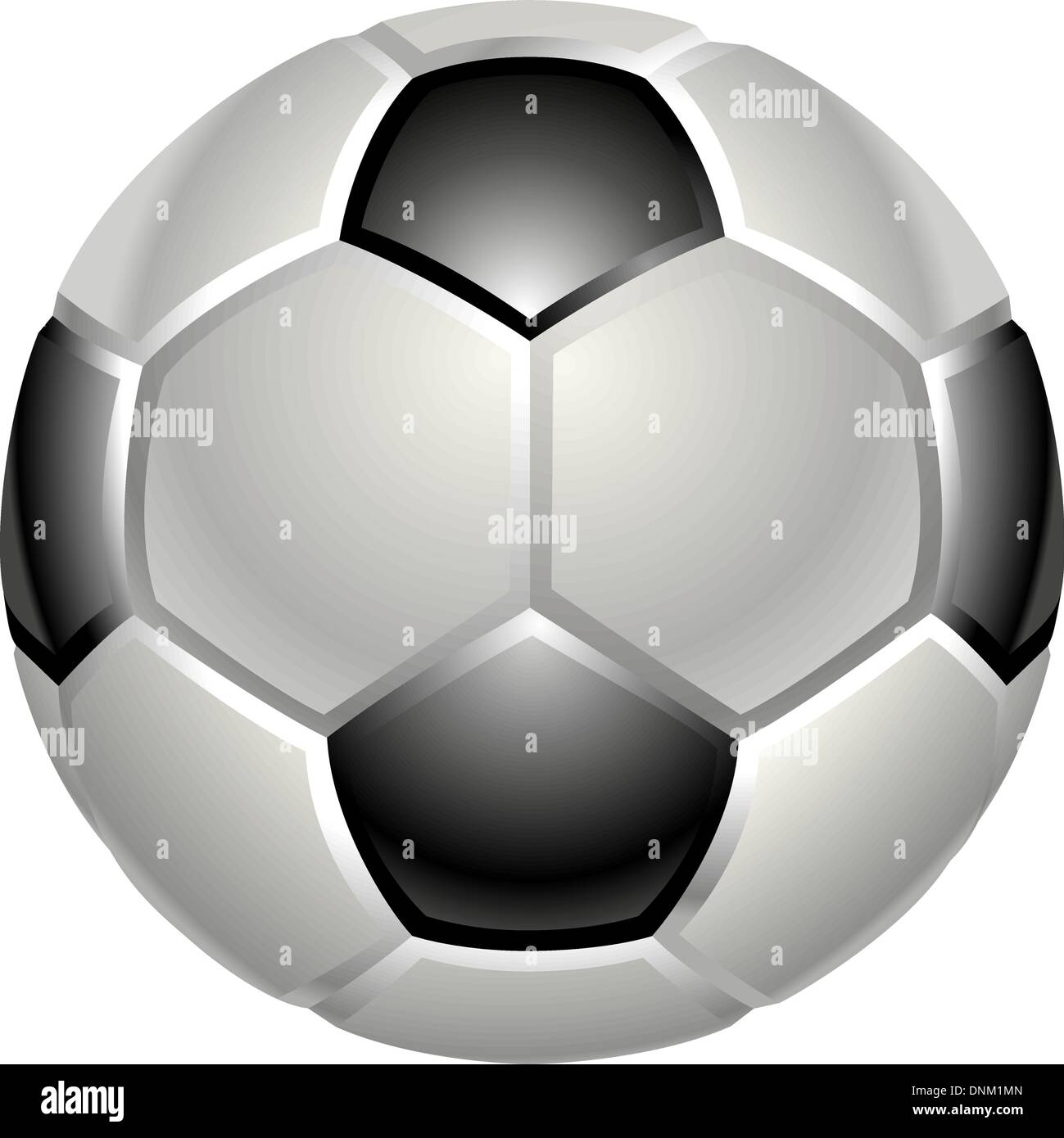 A shiny glossy football or soccer ball icon Stock Vector Image & Art ...