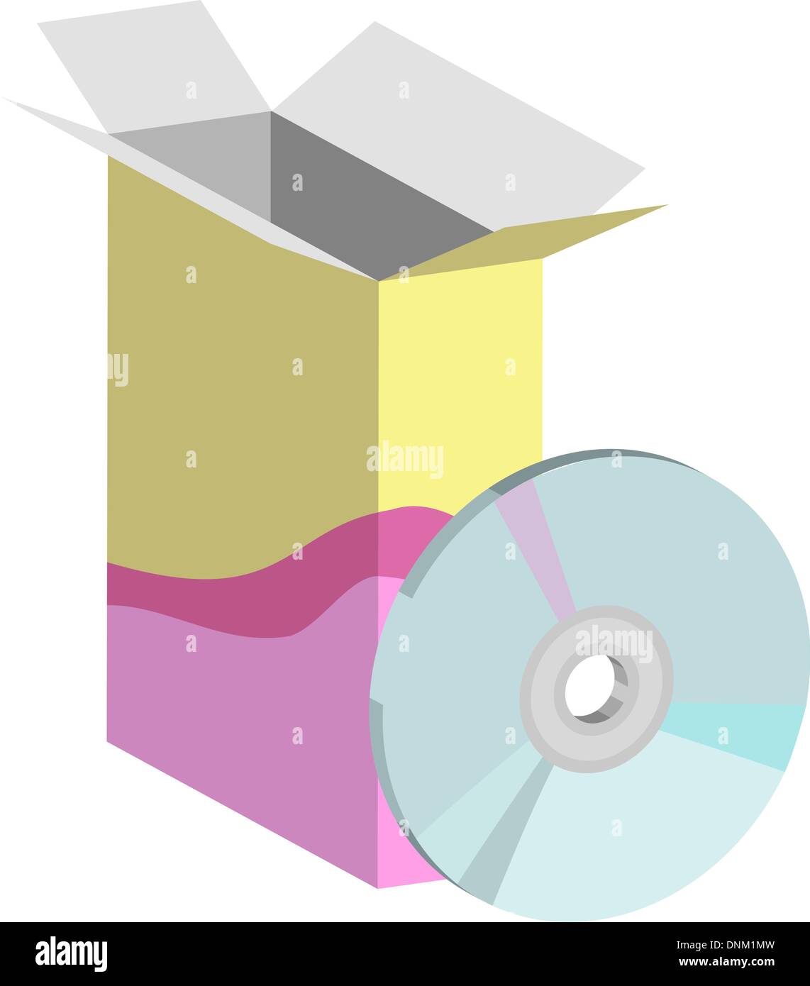 Computer game box Stock Vector Images - Alamy