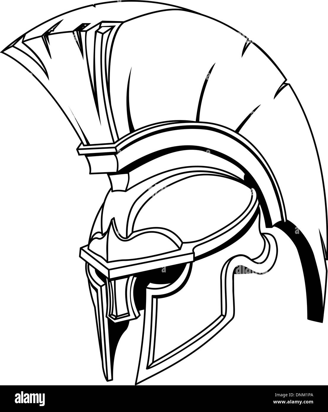 Greek Spartan Sketch