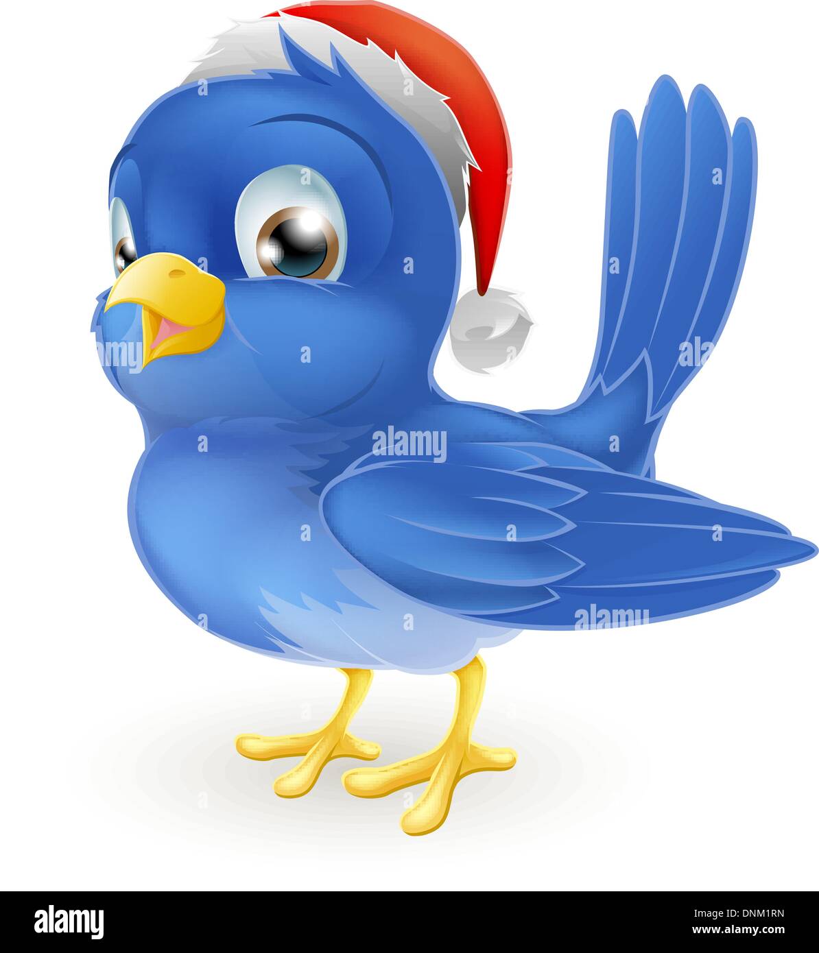 Funny songbird Stock Vector Images - Alamy