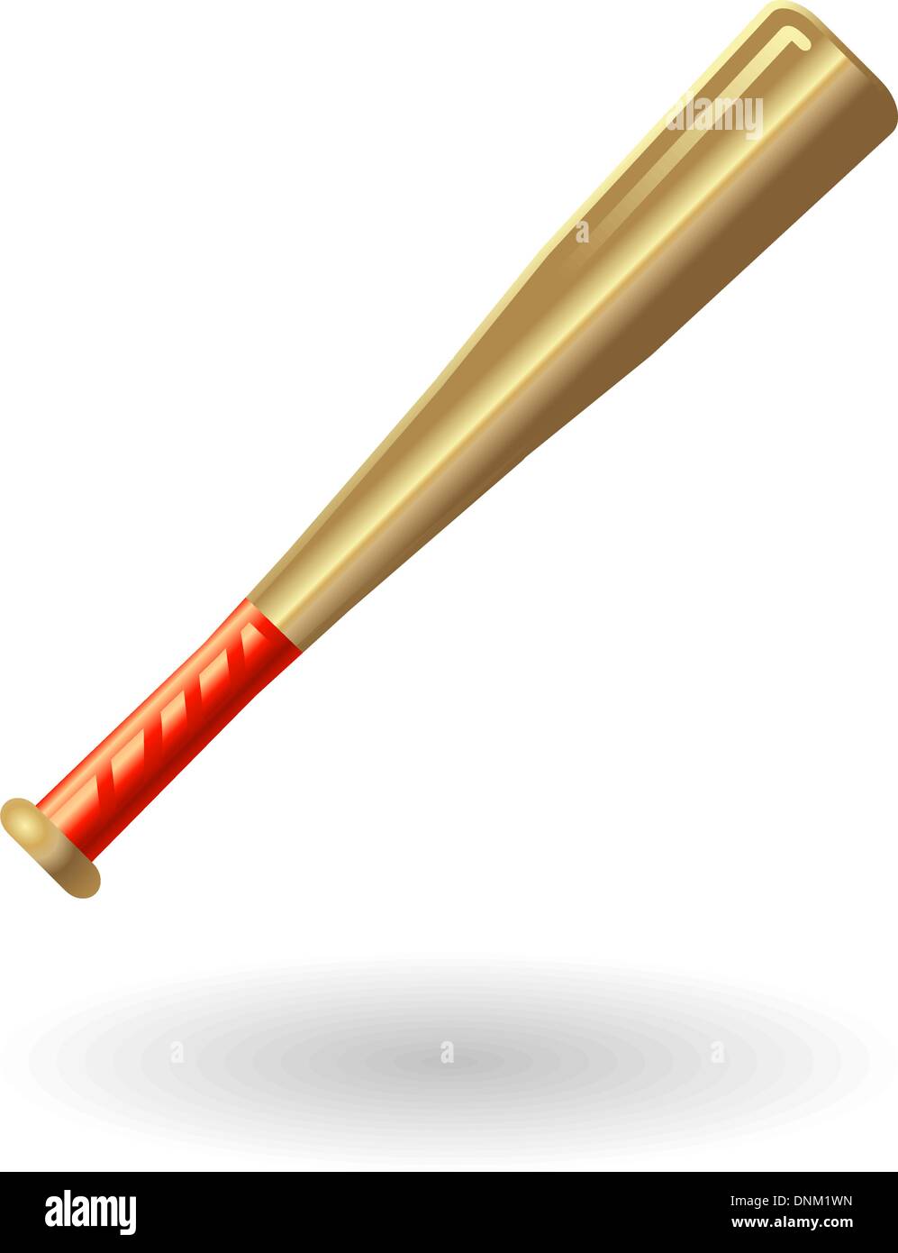 Illustration of a baseball bat Stock Vector Image & Art - Alamy