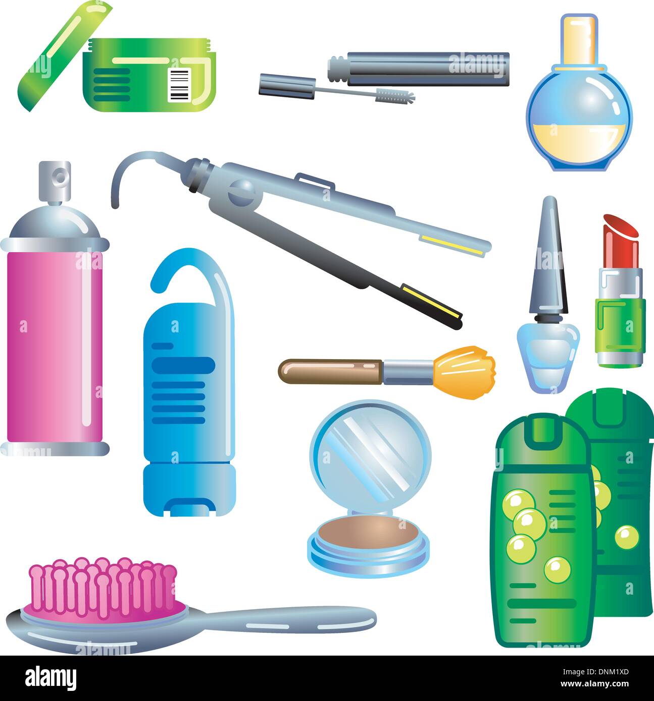 Conditioner cosmetics Stock Vector Images - Alamy