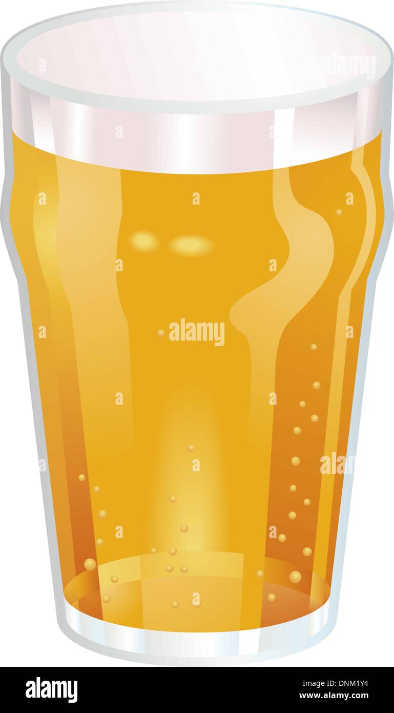A Vector illustration of a Nice Pint of Beer Stock Vector Image & Art ...