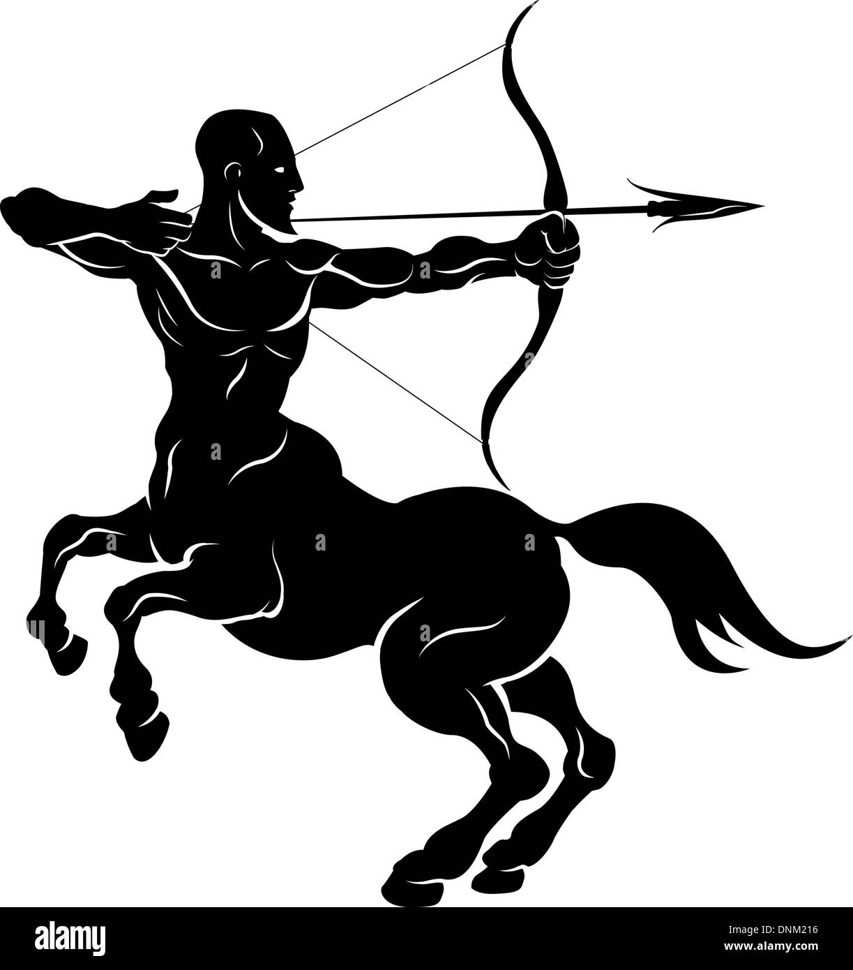 Sagitarius horoscope Stock Vector Images - Alamy
