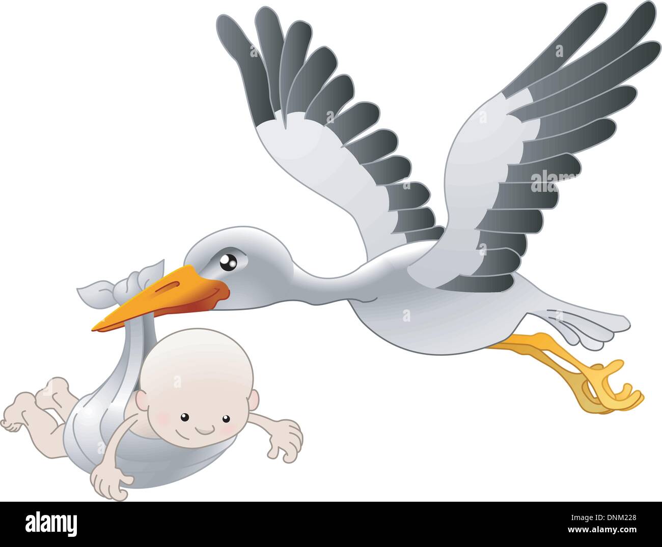 Stork Baby Clip Art