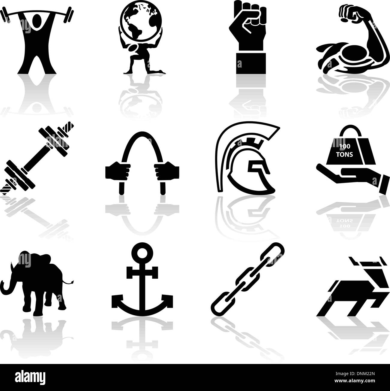 Strength a Stock Vector Images - Alamy