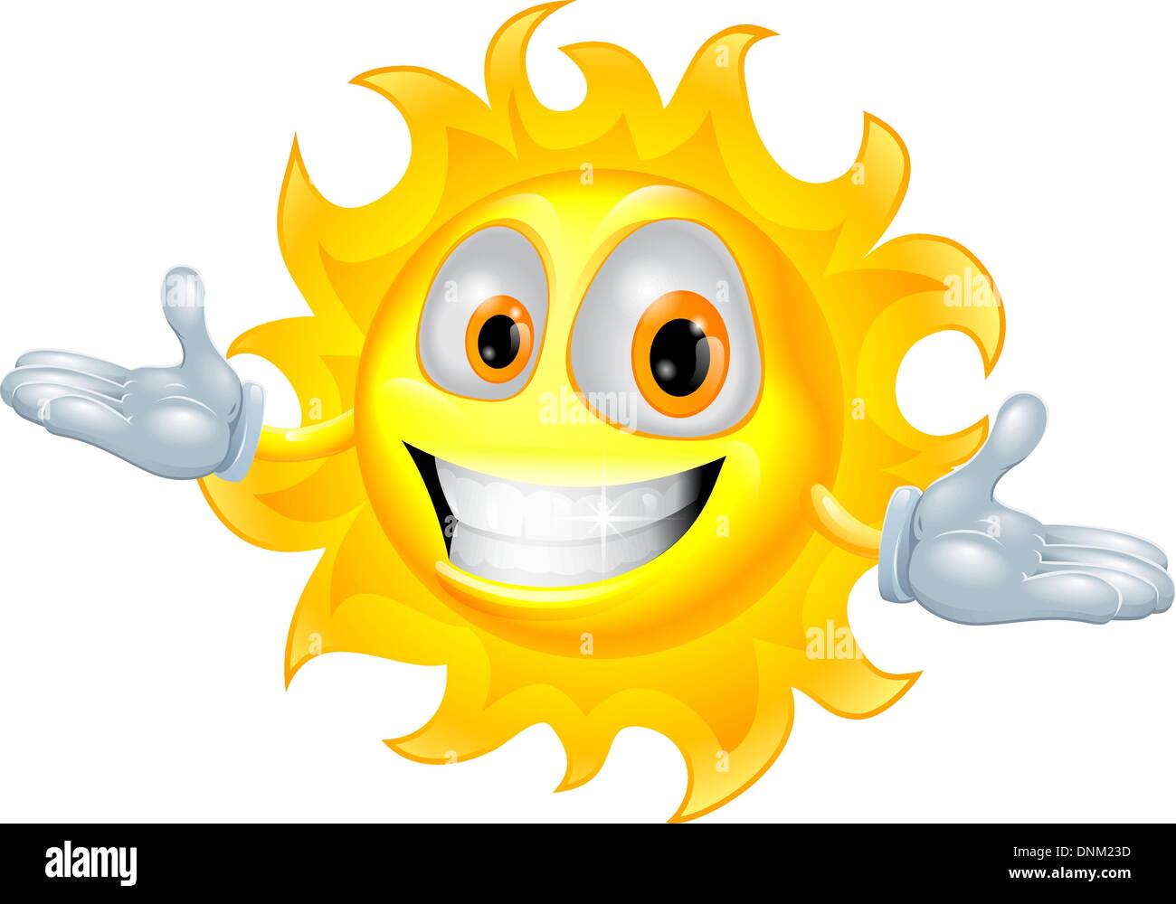 Cute heat mascot Stock Vector Images - Alamy