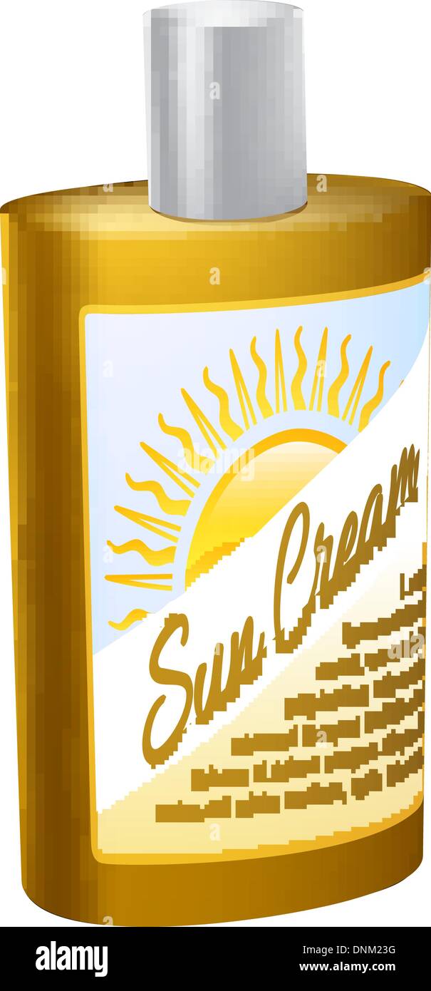 Plastic spray bottle yellow Stock Vector Images - Alamy