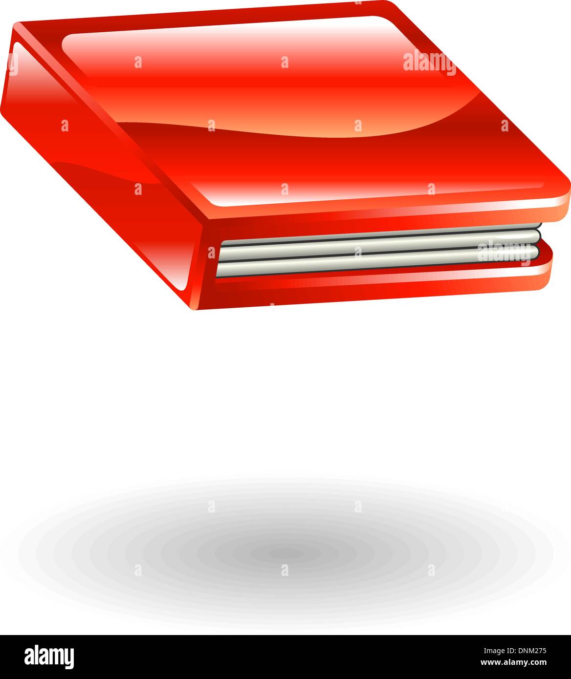 Illustration of a red book Stock Vector Image & Art - Alamy