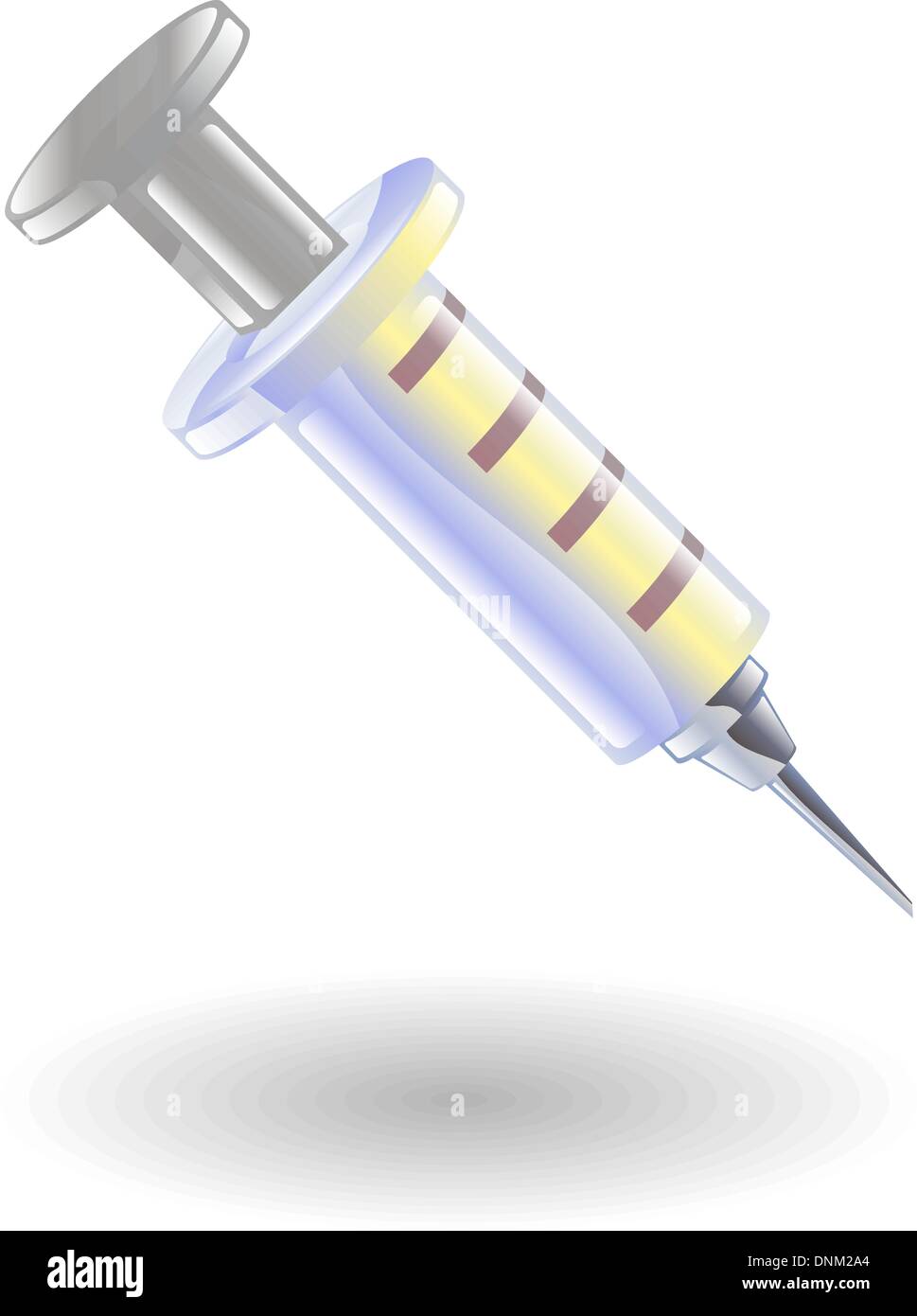 Illustration of a syringe Stock Vector Image & Art - Alamy