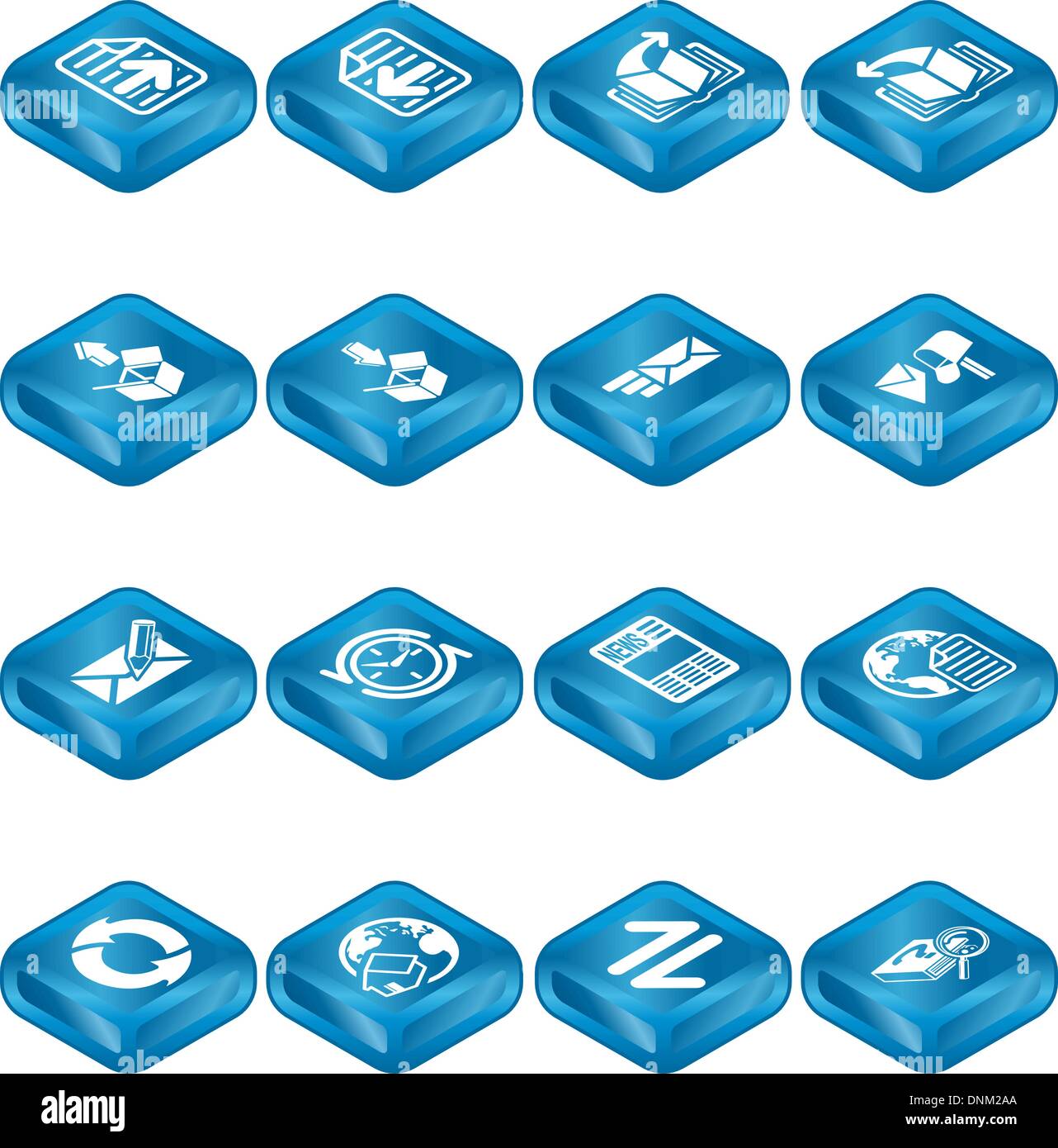 A internet browser and email icon set series Stock Vector Image & Art ...