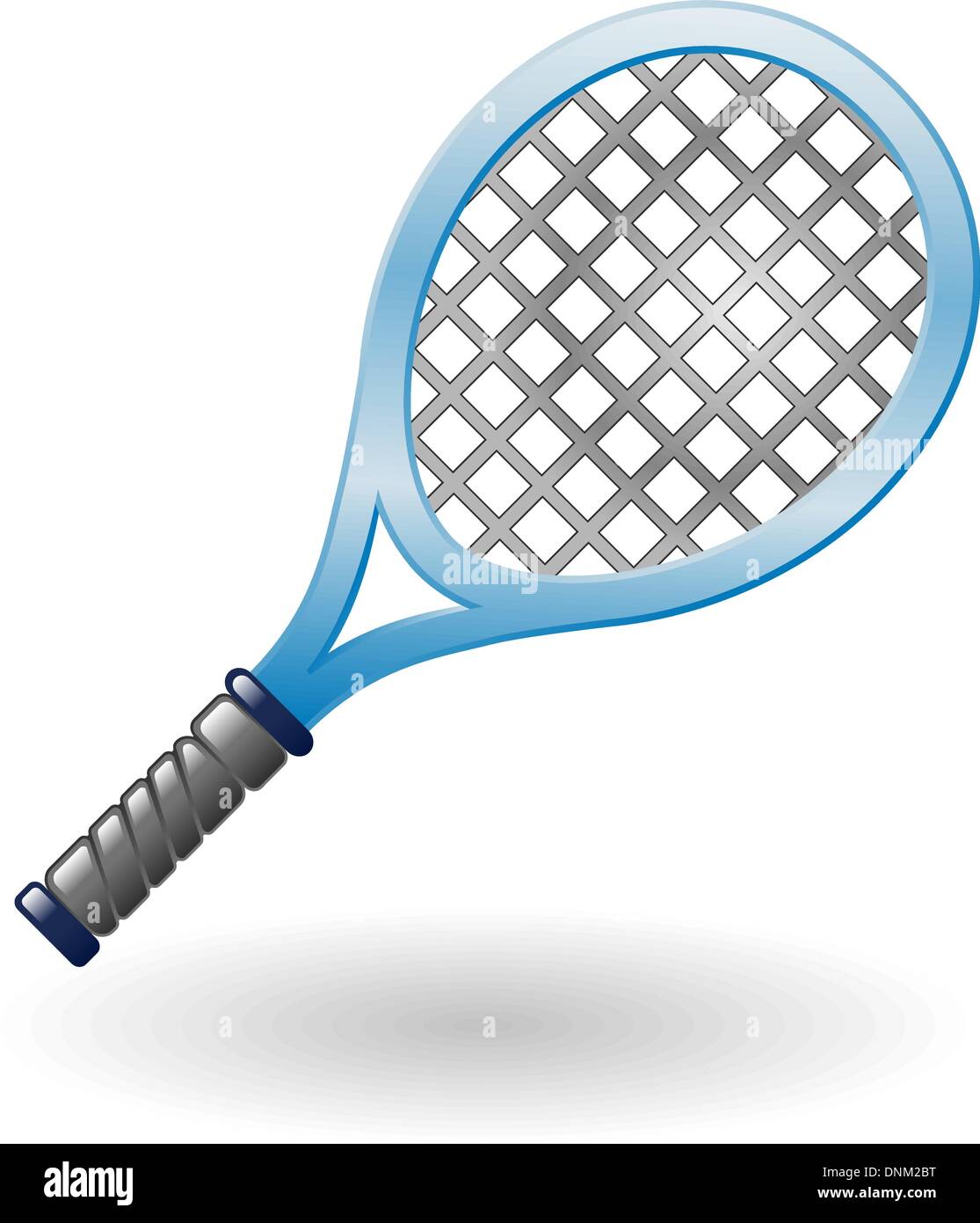 Illustration of a tennis racket Stock Vector Image & Art - Alamy