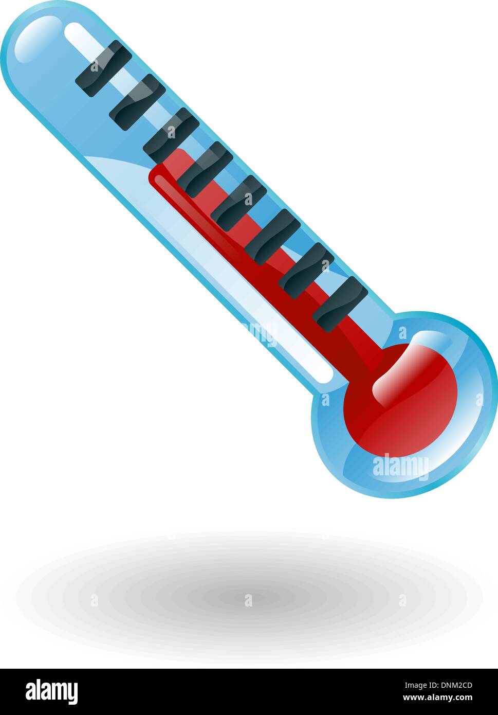 Illustration of a thermometer Stock Vector Image & Art - Alamy
