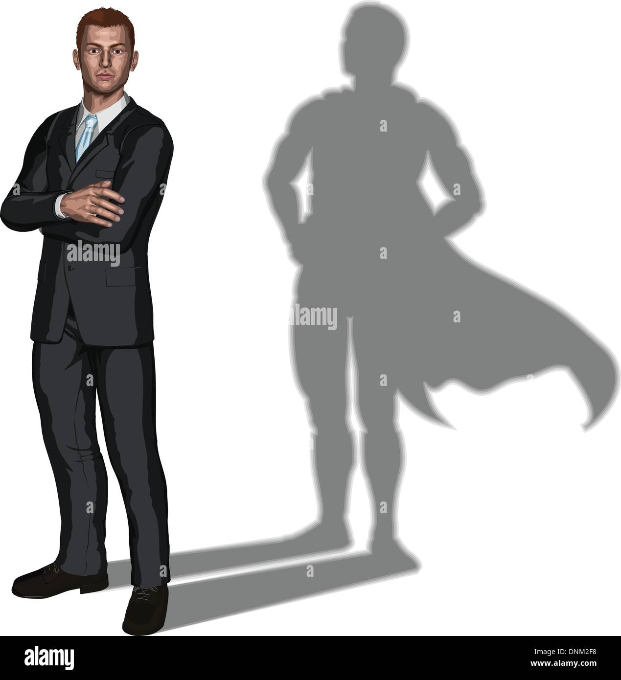 Confident confidence Stock Vector Images - Alamy