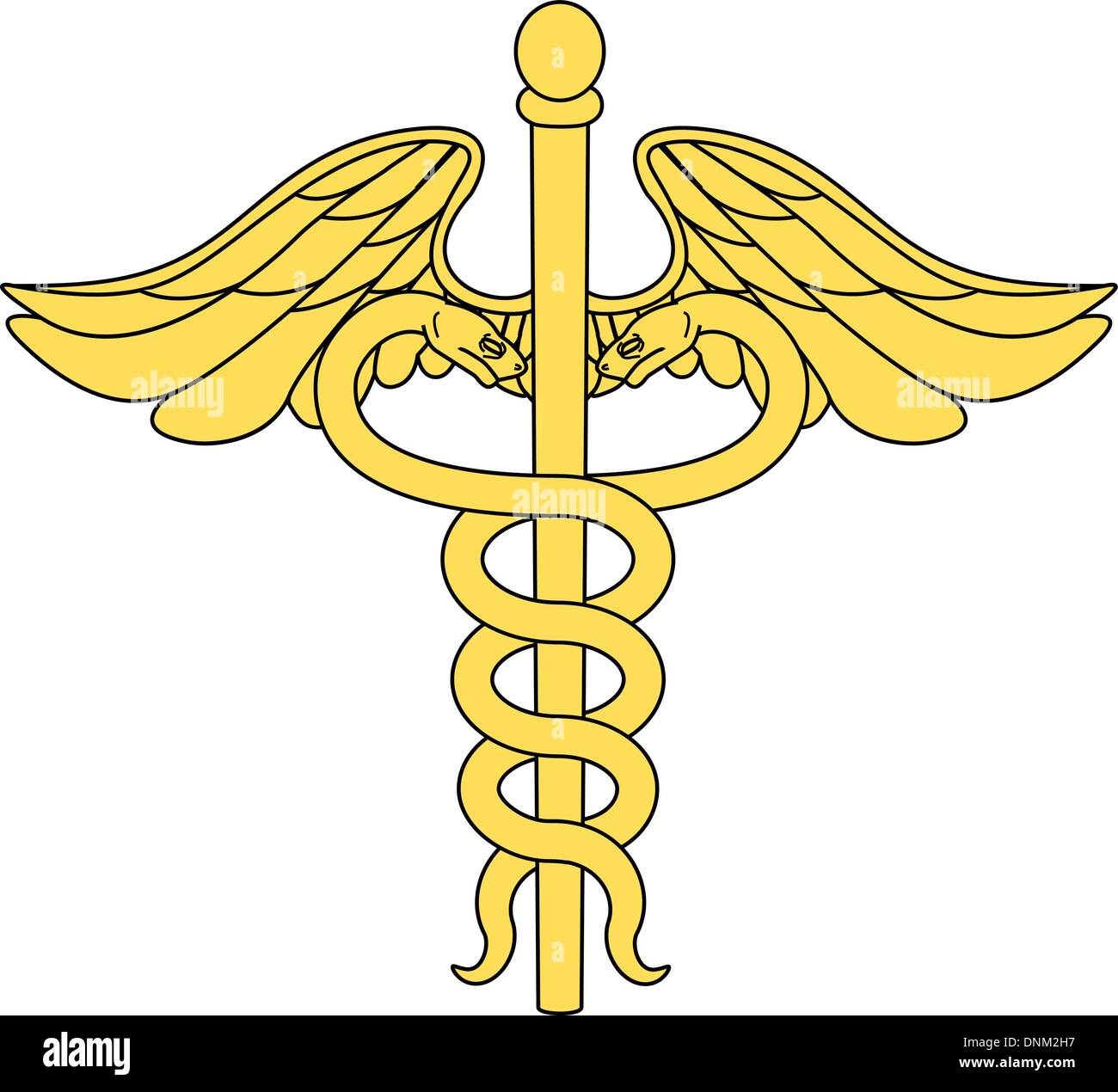 Caduceus ambulance Stock Vector Images - Alamy
