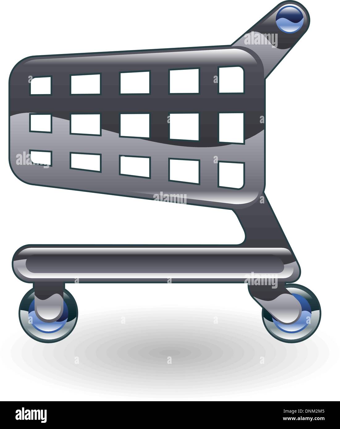 Illustration of a trolley cart Stock Vector Image & Art - Alamy
