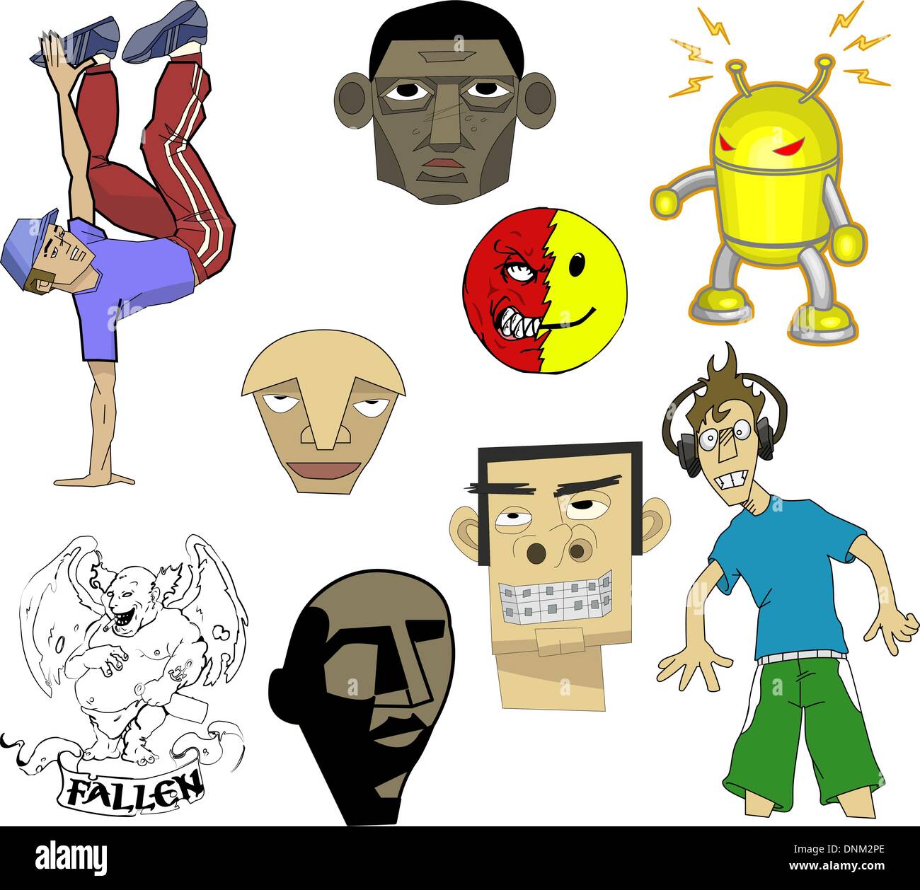 vector urban motifs/ stencils Stock Vector Image & Art - Alamy