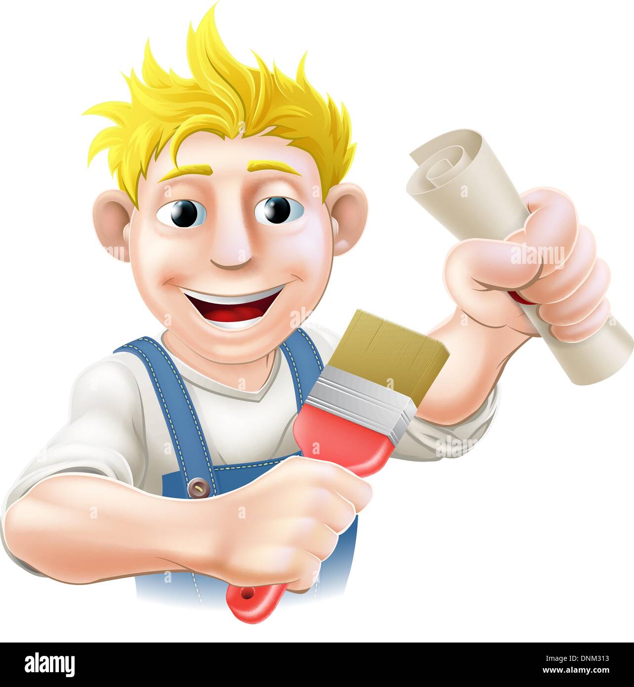 Decorator training Stock Vector Images - Alamy